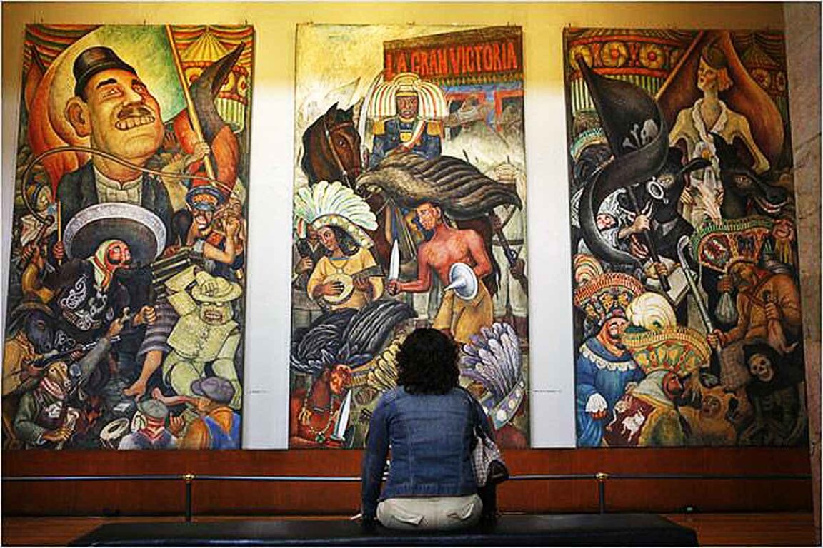 Pinturas de Bellas Artes: Los 7 murales más asombrosos