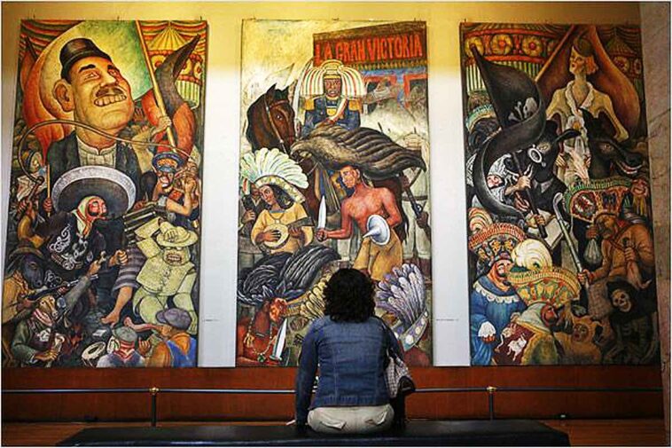Pinturas de Bellas Artes: Los 7 murales más asombrosos